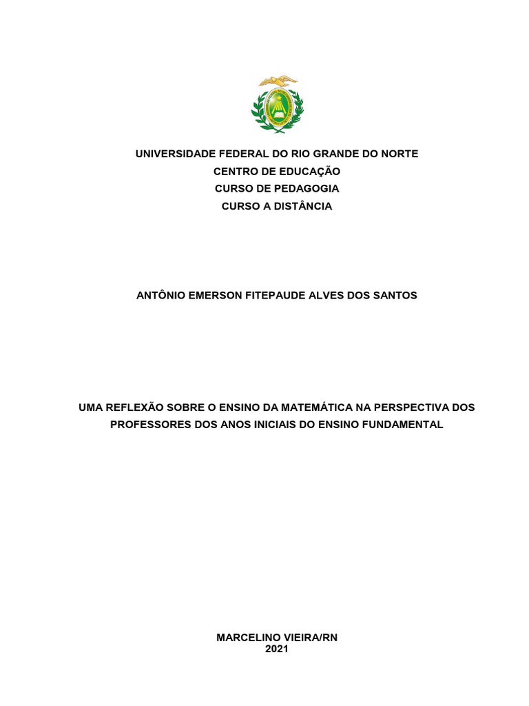Tcc Pedagogia Finalizado Pdf Aprendizado Pedagogia