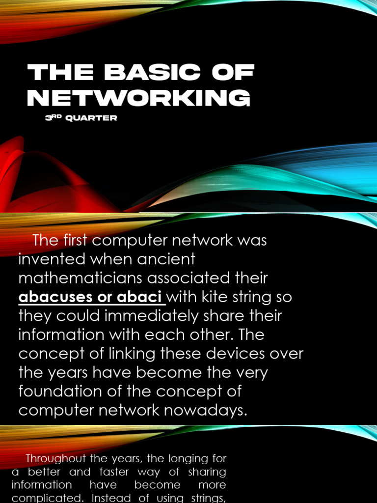 The Basic of Networking | PDF | Computer Network | Osi Model