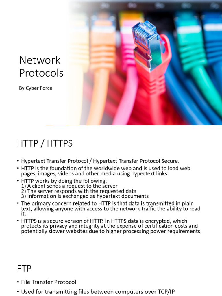 Network Protocols | PDF | Transport Layer Security | Domain Name System