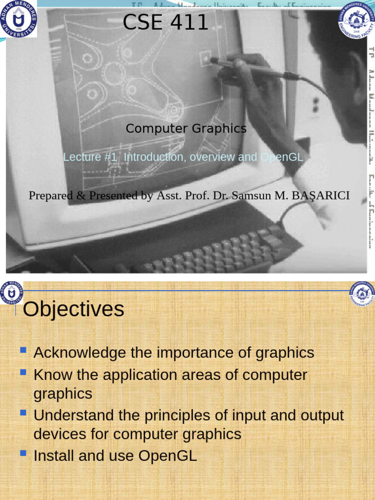 Lecture 1 1538730470 | PDF | Liquid Crystal Display | Computer Graphics