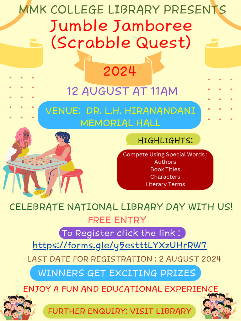 Scrabble Quest: Jumble Jamboree 2024 | PDF