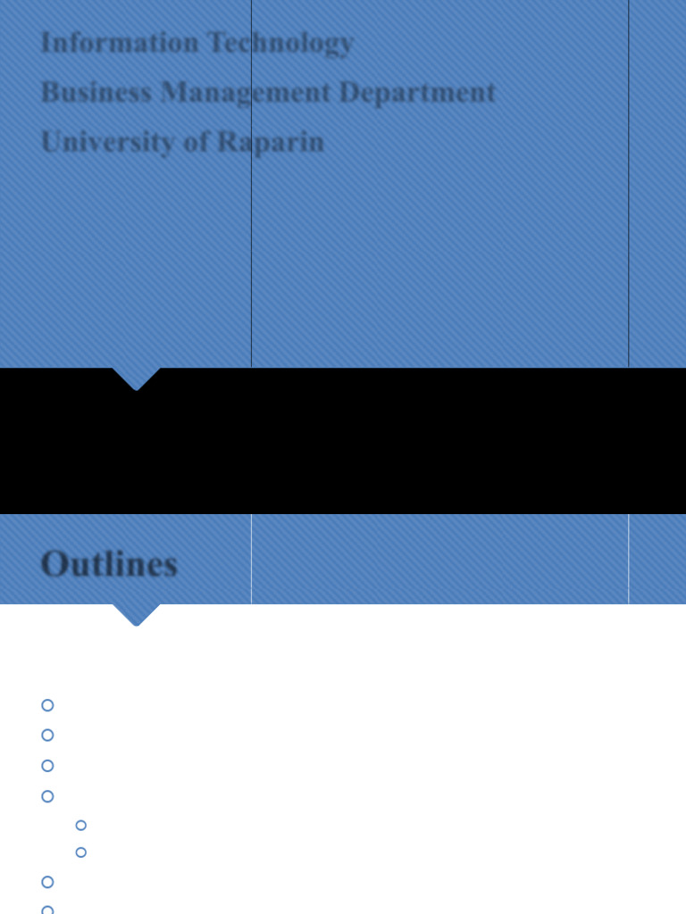 Lecture 1 Introduction of IT and Computer Basics | PDF | Computer Hardware | Random Access Memory