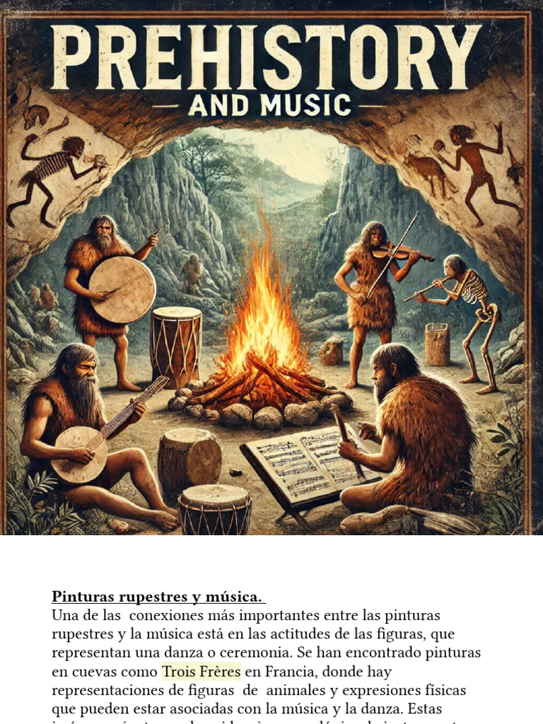 Prehistoria y música. | PDF | Arqueología | Sociedad