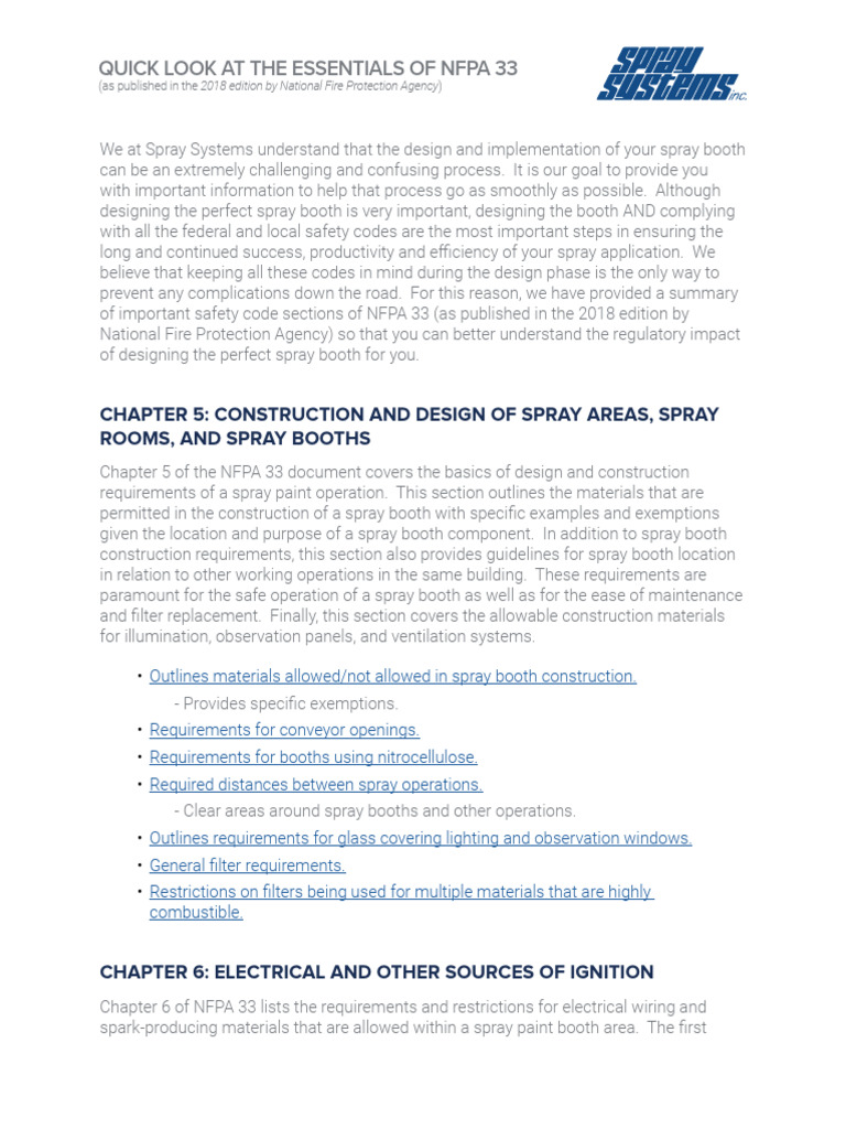 SpraySystems NFPA | PDF | Firefighting | Duct (Flow)