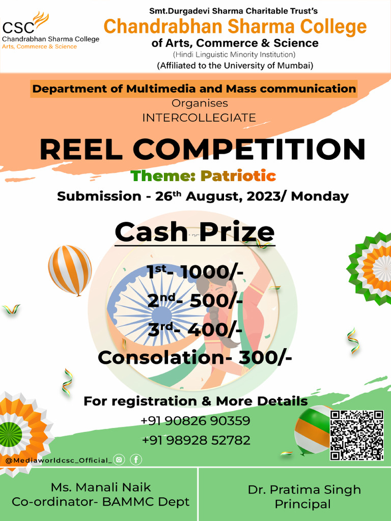 Reel making competition csc | PDF