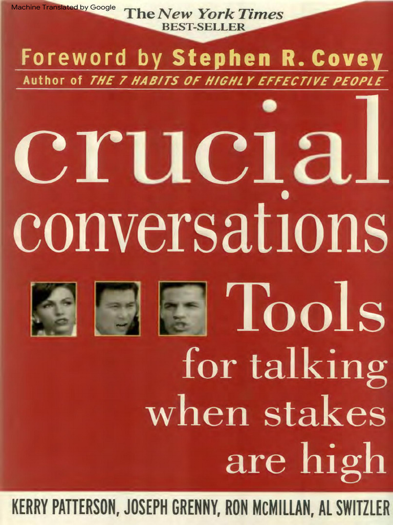 Crucial Conversations (1) | PDF
