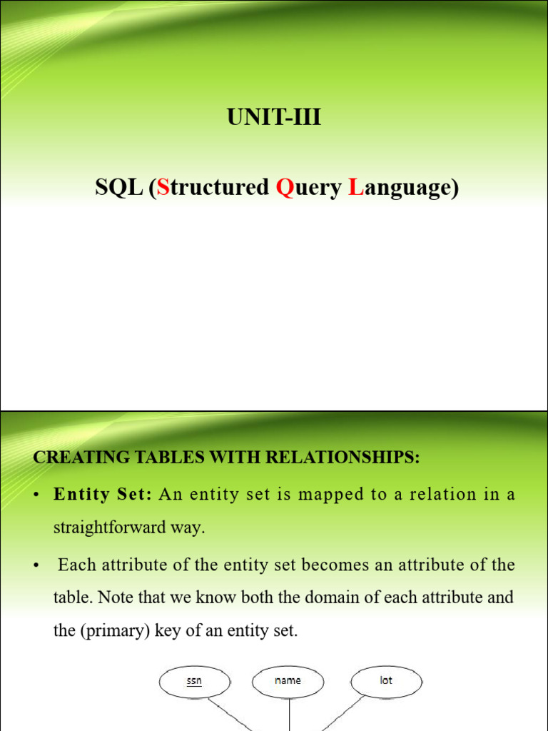 DBMS UNIT 3 MINORS-part-1 | PDF | Computer Programming | Databases