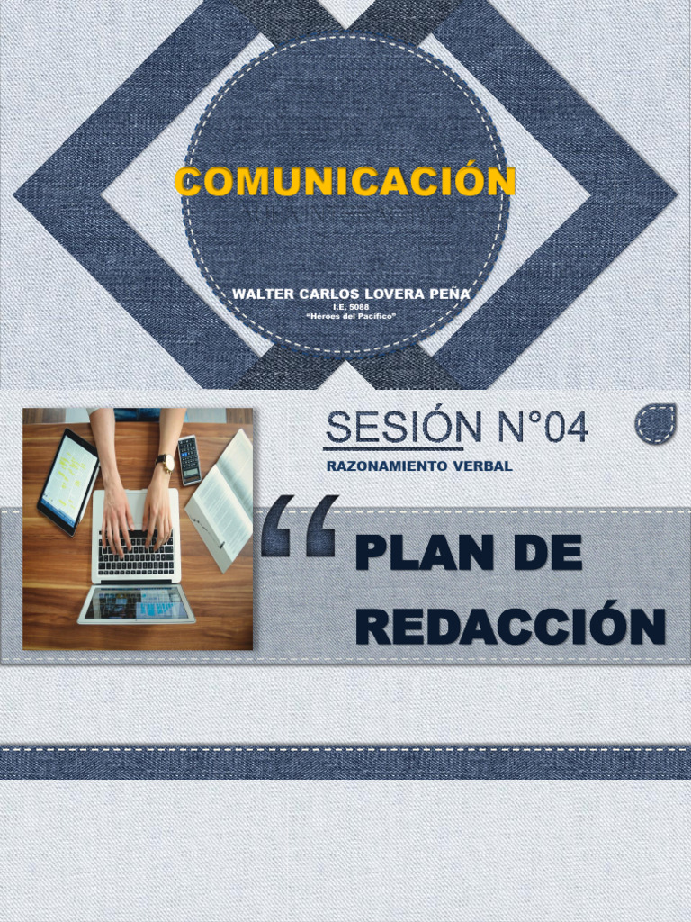 5° S03 - Plan de Redacción - 2024 | PDF