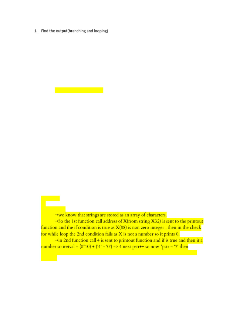 Zoho Round 1 C Aptitude Part2 | PDF | Software | Computer Engineering