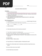 Interactive Guide to Ecological Succession | PDF | Flowers | Earth Sciences