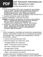Contoh Management Letter | PDF