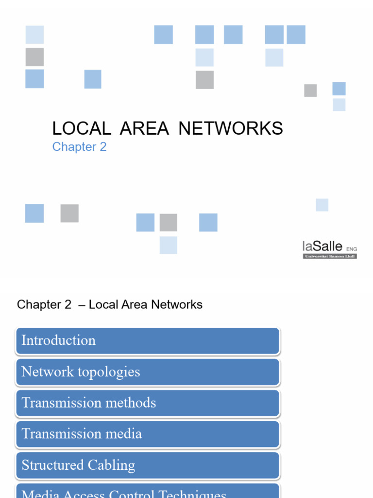 Chap 2 | PDF | Network Topology | Transmission Medium
