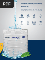 Sintex Water Tank Specifications Guide | PDF | Fibre Reinforced Plastic ...
