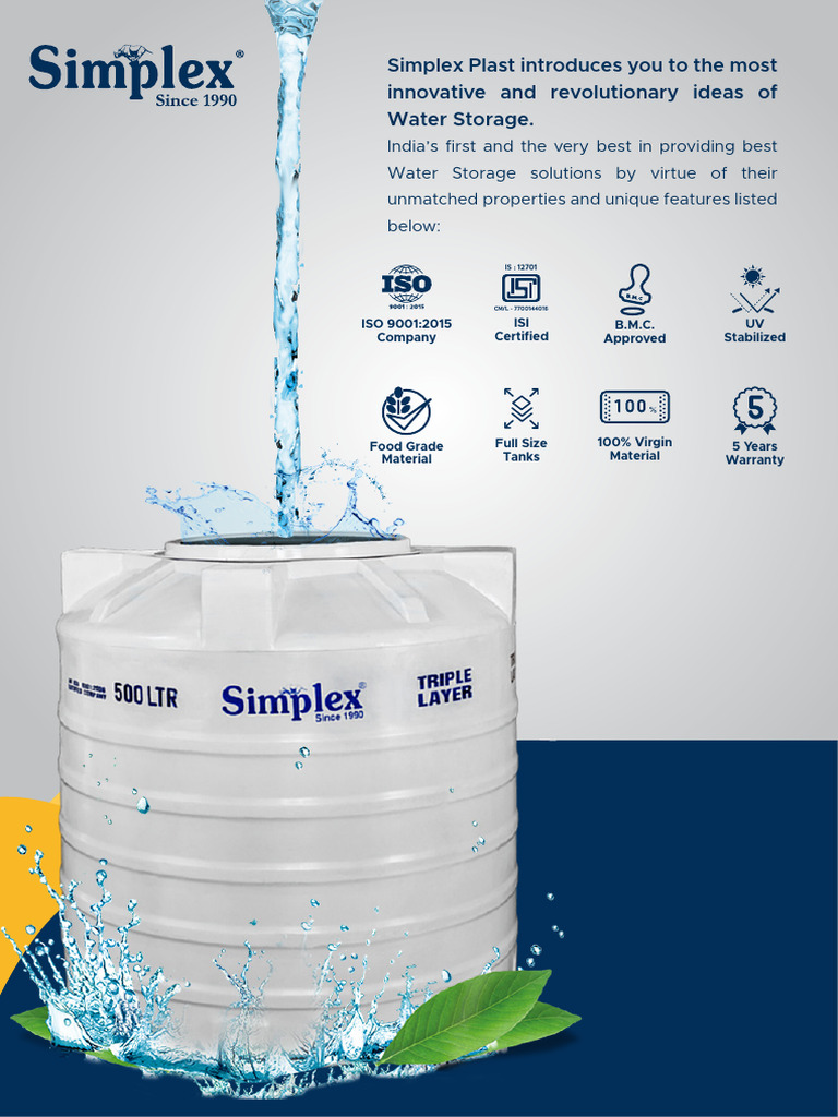 Simplex Brochure A4 28aug2020 | PDF | Materials