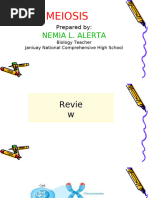 Video Recap of Meiosis by Amoeba Sisters Updated Pictures | PDF | Meiosis | Chromosome
