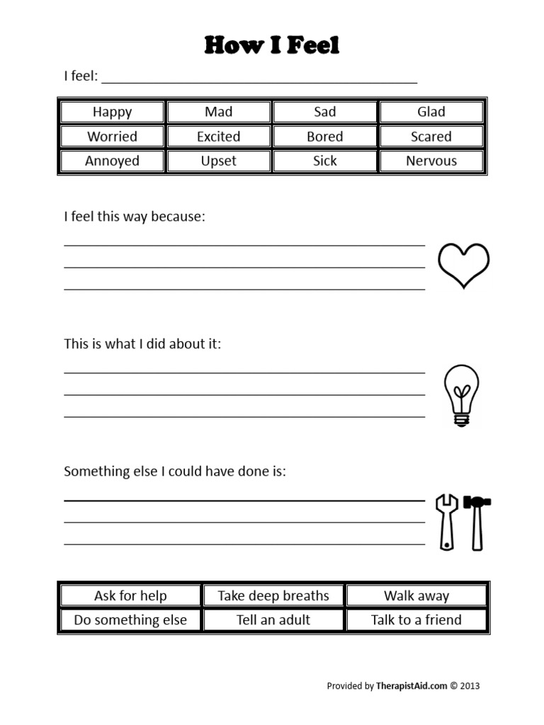 how-i-feel-cbt-tool | PDF