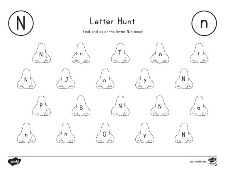 Letter N Hunt | PDF