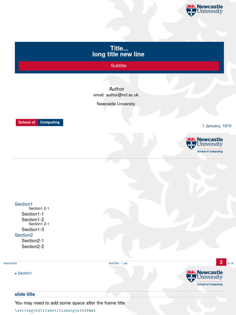 Newcastle University Computing Overview | PDF