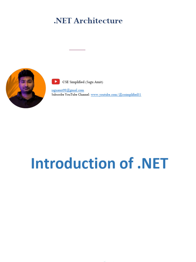 Net Architecture CSE Simplified (Sagu Amit) PDF | PDF | Systems Architecture | Computer Science