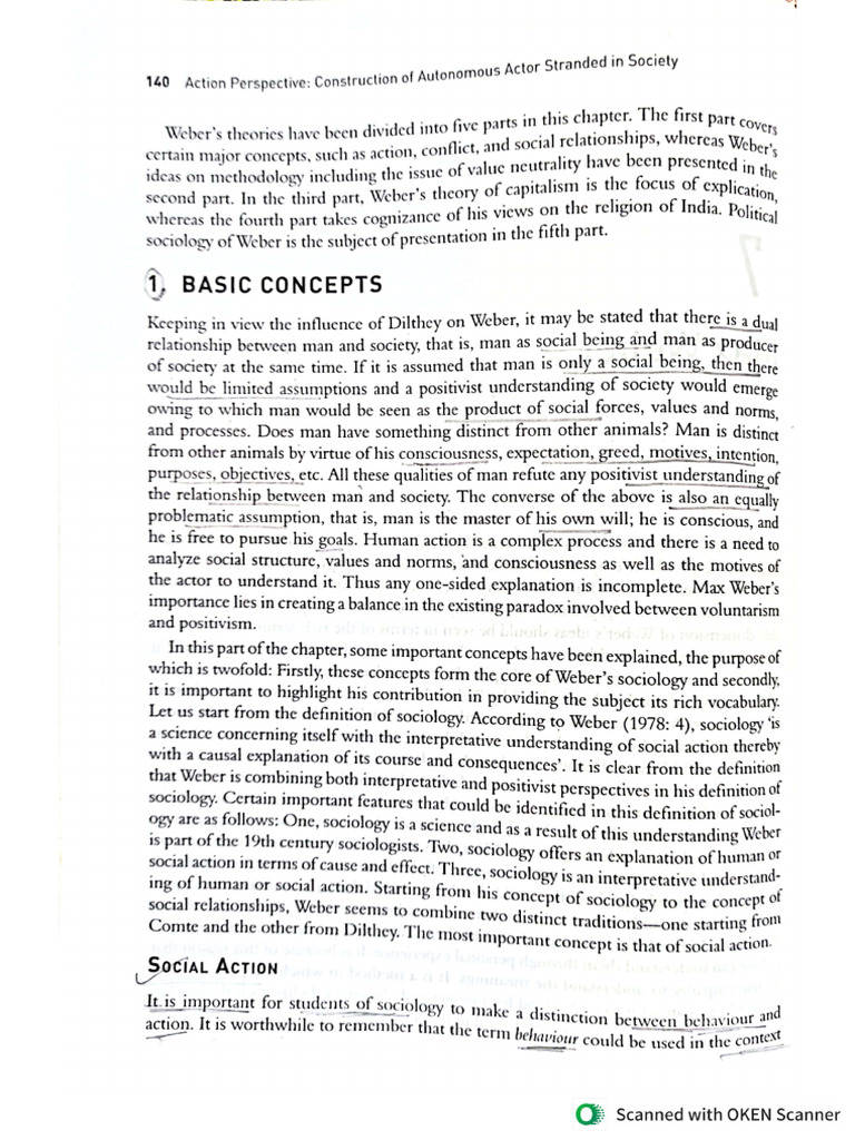 Max Weber S Theory Of Social Action Pdf