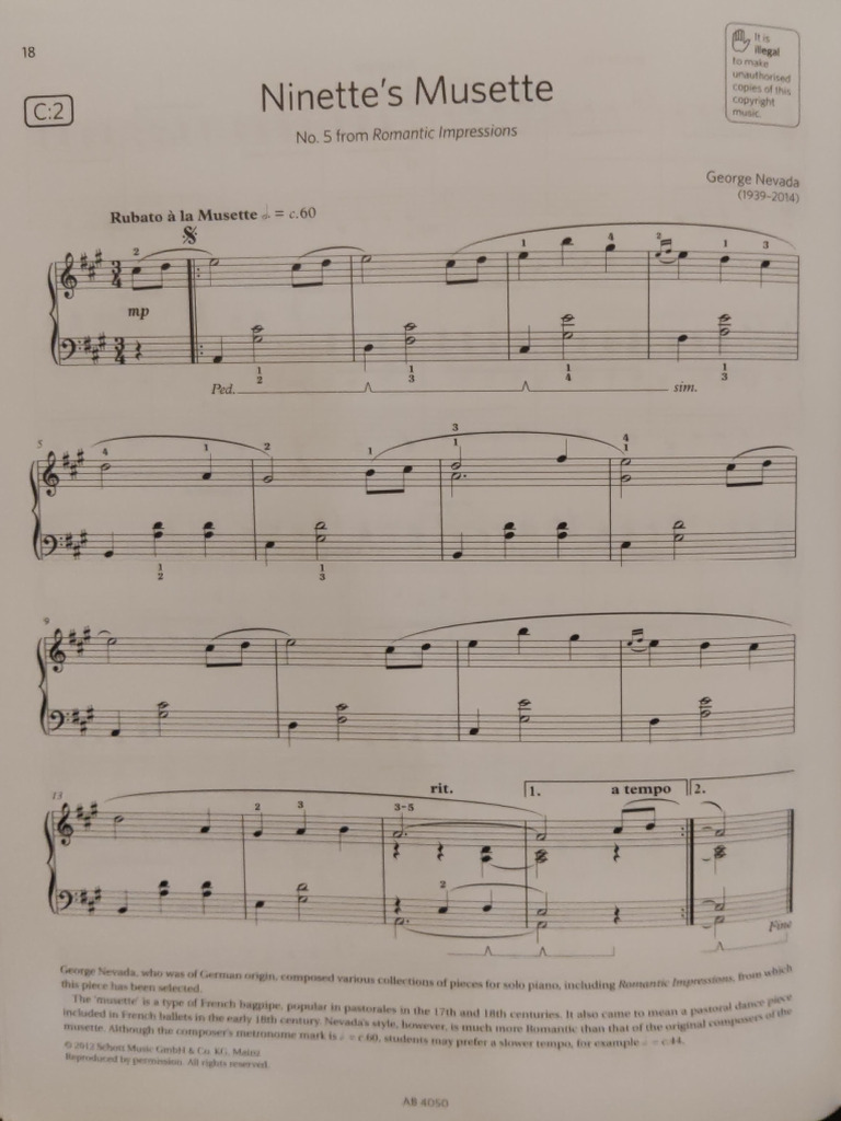 Ninette's Musette | PDF | Musical Forms | Elements Of Music