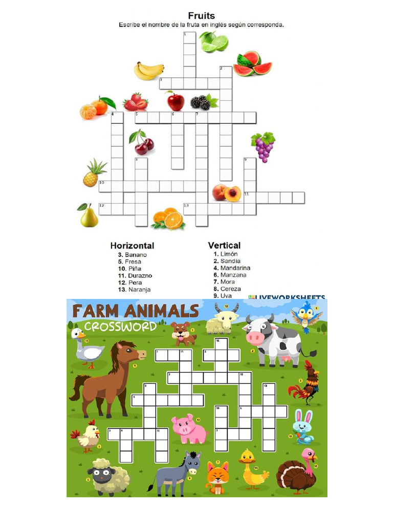 Practica Ingles 1 y 2 Grado | PDF