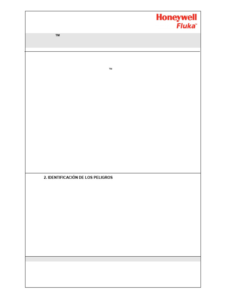 Ficha de Seguridad Hydranal Composite 5 | PDF | Combustión | Agente ...