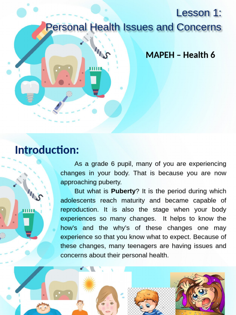 Grade 6 Health | PDF | Puberty | Ear
