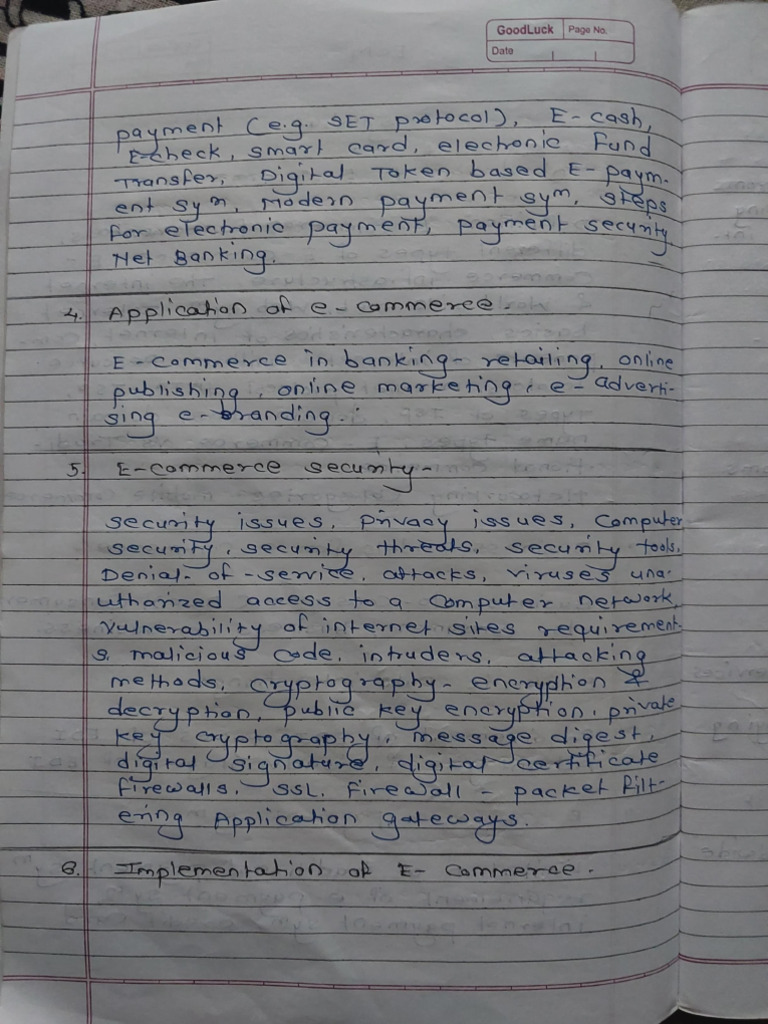 E-Commerce Security & Payment Systems | PDF