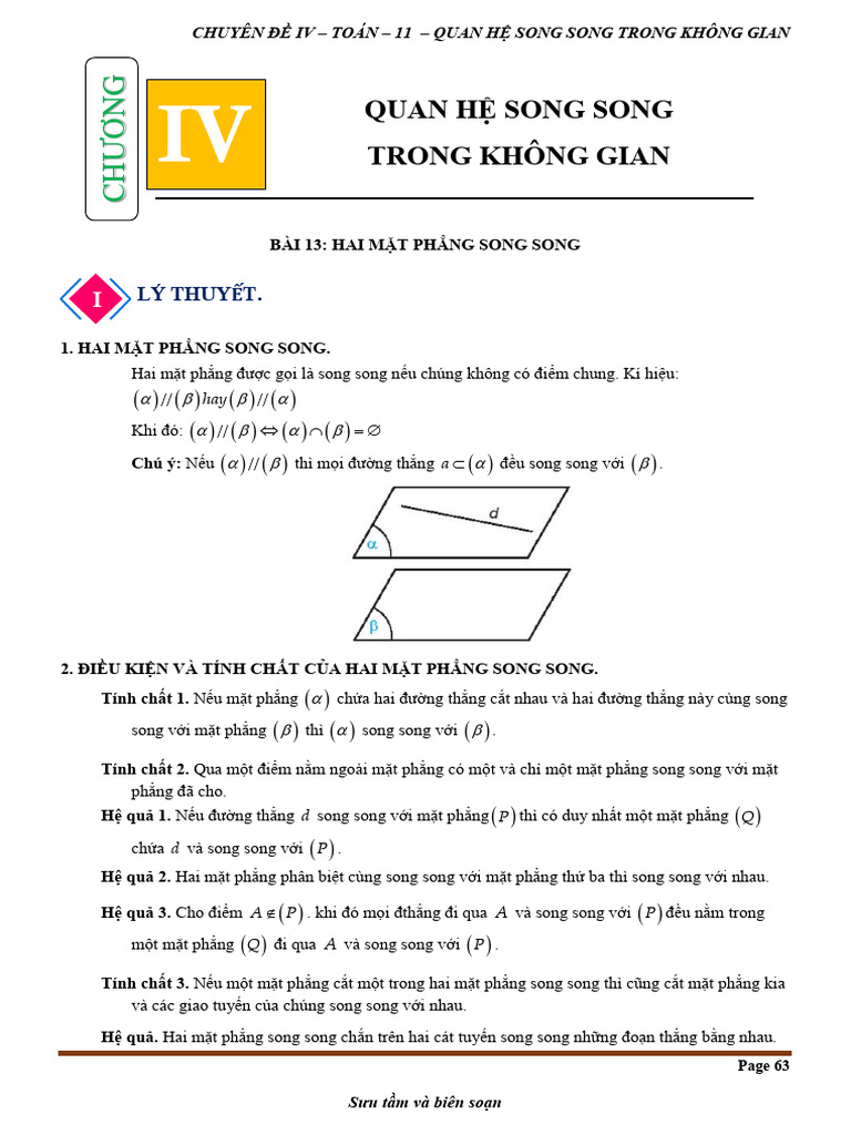 BAI 13 - Hai Mat Phang Song Song - TL HS | PDF
