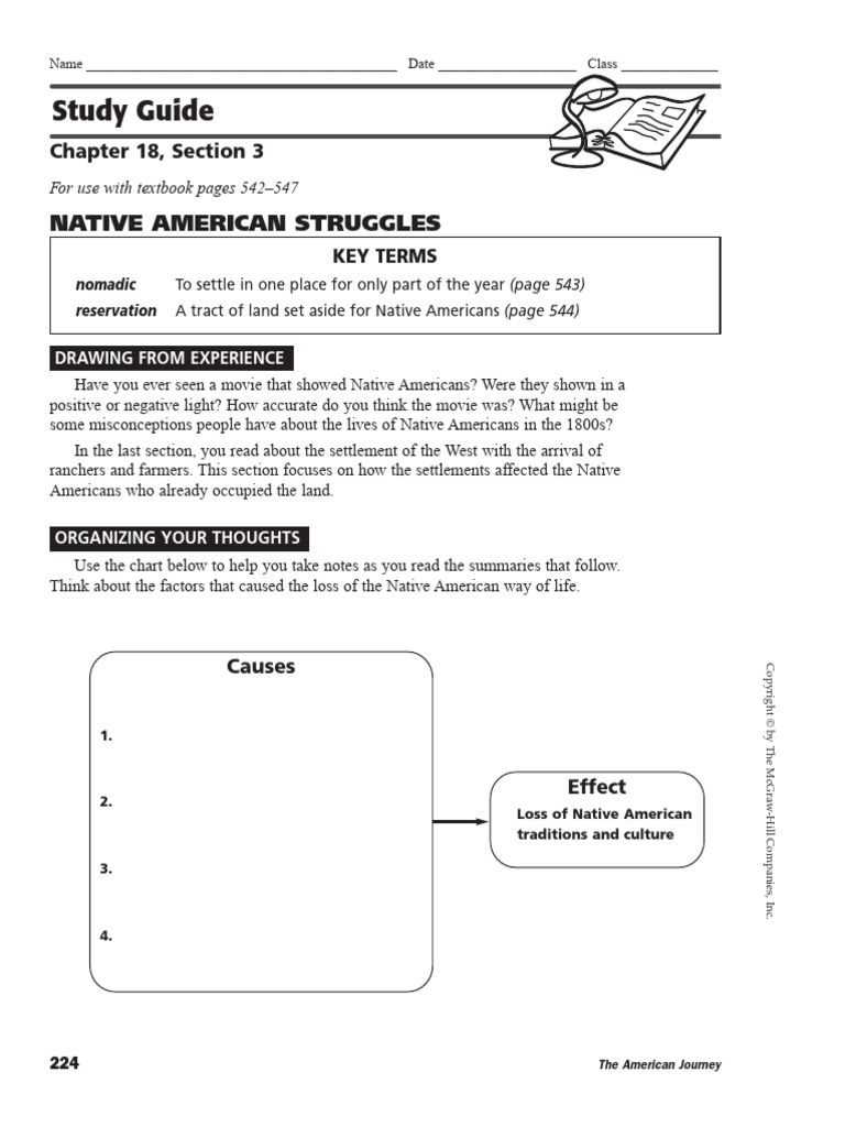 Native American Struggles (TAJ CH18-3) | PDF | Sioux | Cheyenne