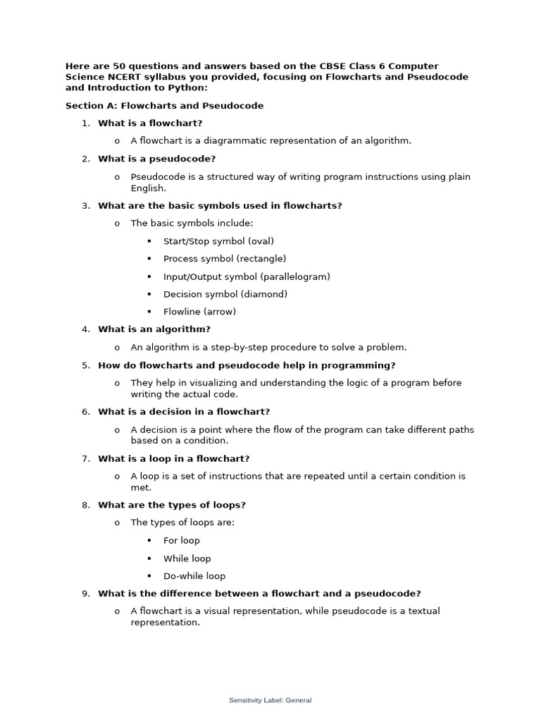 CBSE Class 6 Computer NCERT | PDF | Data Type | Python (Programming ...