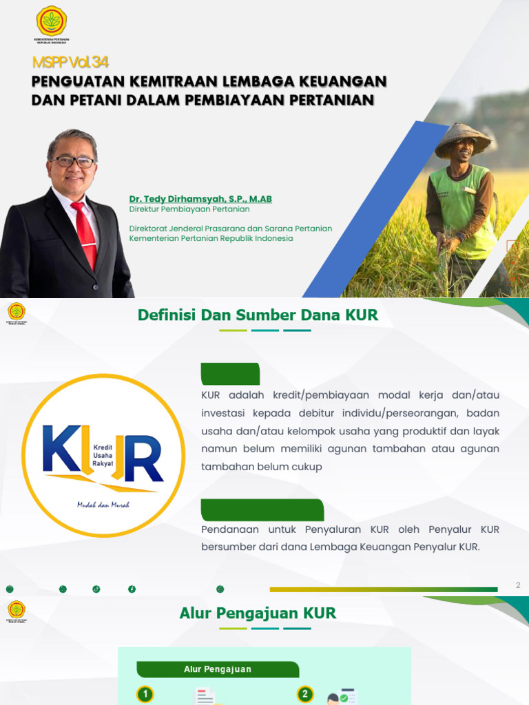 Bahan Tayang MSPP Vol. 34 Dit. Pembiayaan | PDF