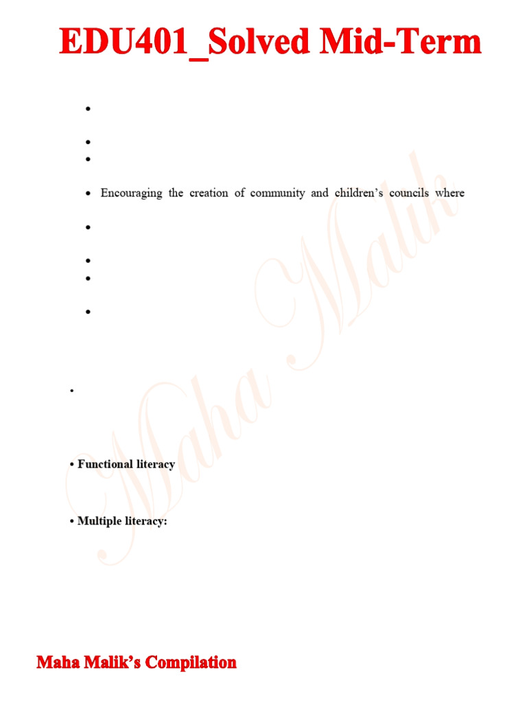 EDU401_Solved Mid-Terms_by Maha Malik-(vusolutionpoint.com) | PDF ... EDU401_Solved Mid-Terms_by Maha Malik-(vusolutionpoint.com) | PDF ...