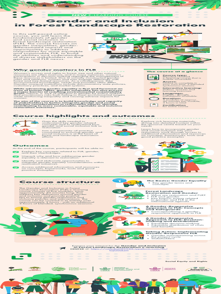 Gender and inclusion in forest landscape restoration | PDF | Gender ...