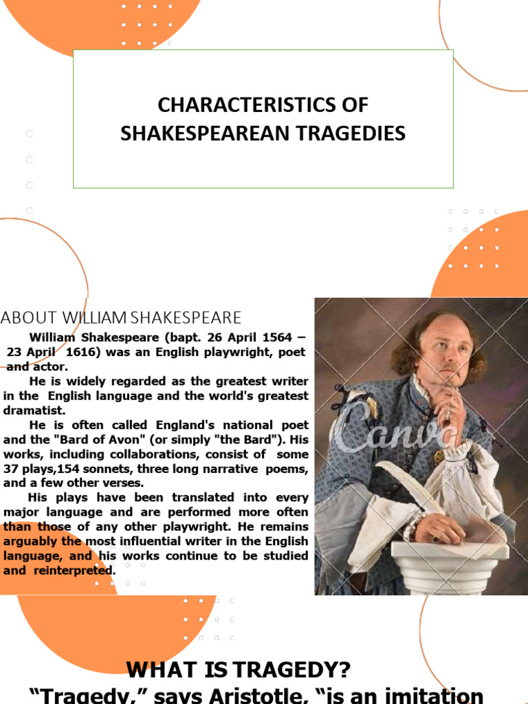 Key Features of Shakespearean Tragedies | PDF | Macbeth | William Shakespeare