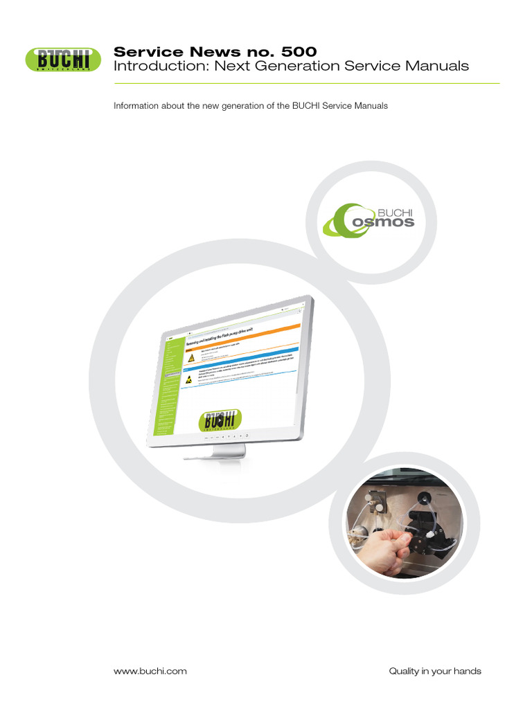 New BUCHI Service Manuals Overview | PDF | Computing | Software
