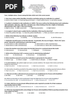 Final Draft DSP Orientation Test Answers | PDF | Constipation ...