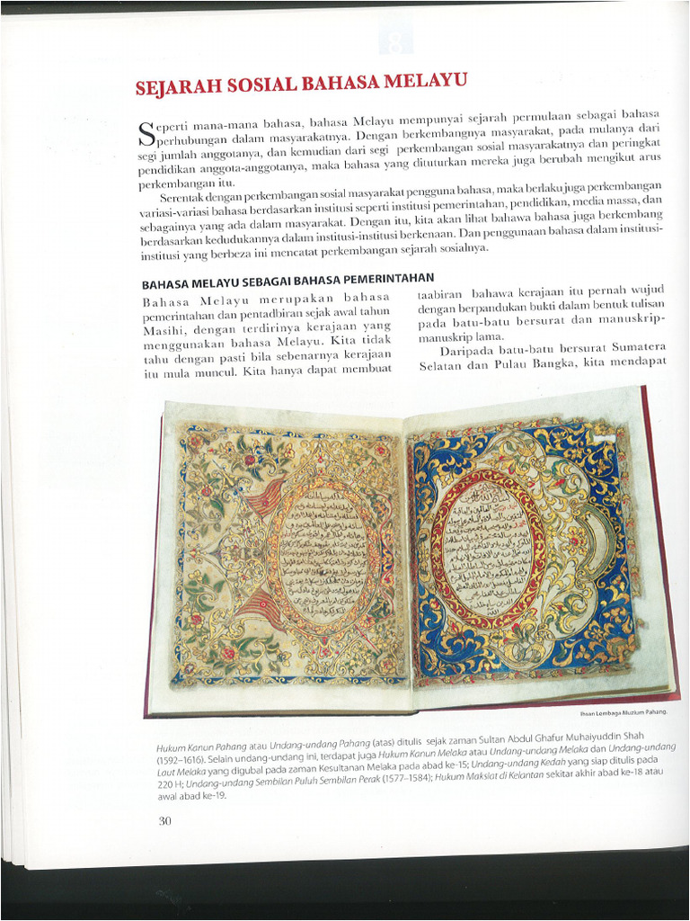 Sejarah Sosial Peranan Bahasa Melayu | PDF