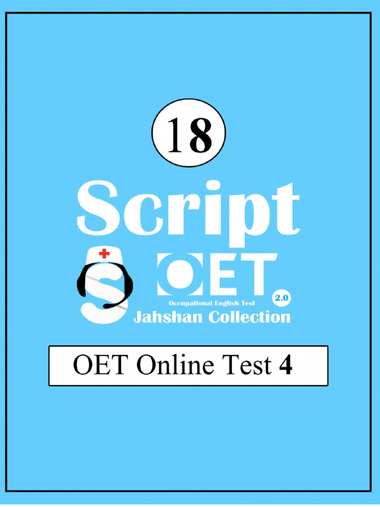 18 - OET Online Test 4 | PDF | Snoring | Sleep Apnea