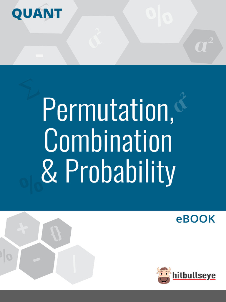 Probability&Permutation Combination | PDF | Permutation | Probability