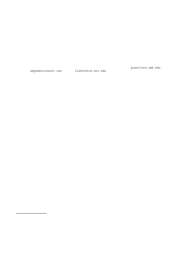 Generalized Isolation Level Definitions | PDF | Database Transaction | Operating System Technology