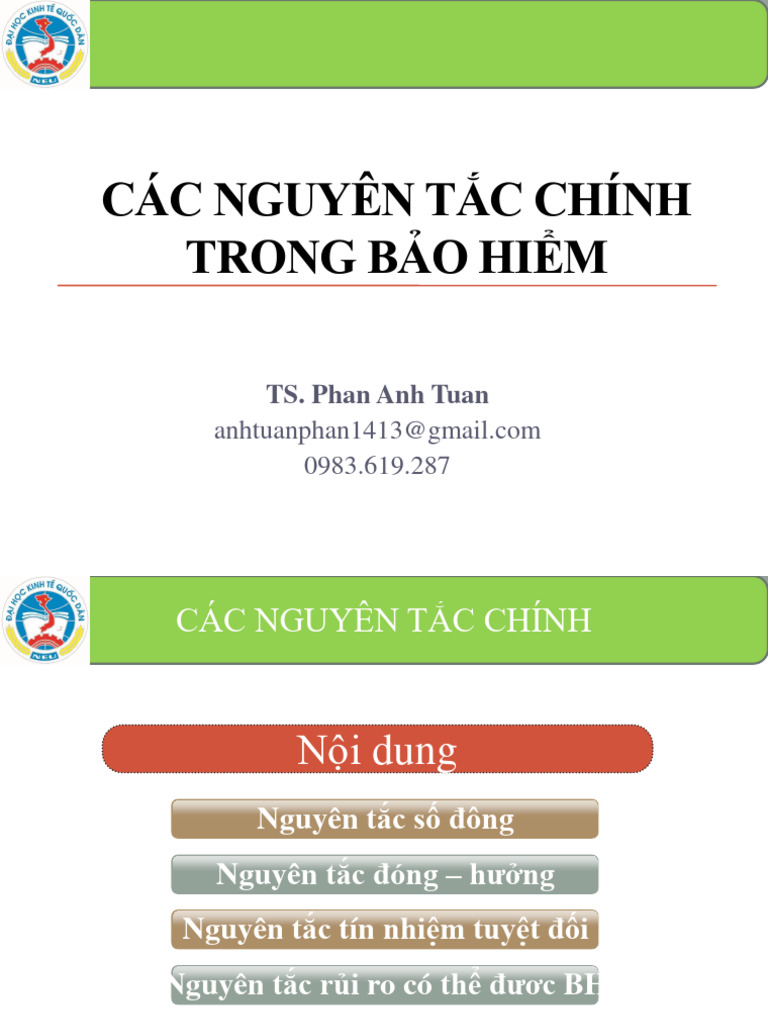 NLBH 2. Các Nguyên Tăc Chính | PDF