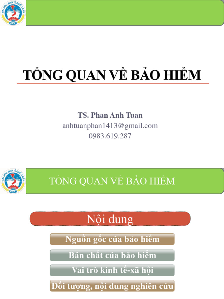 NLBH 1.tổng Quan. | PDF