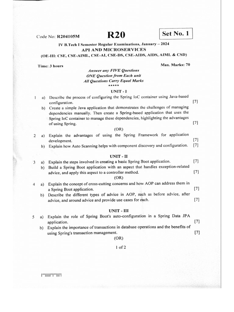 APIMS Previous Question Papers | PDF