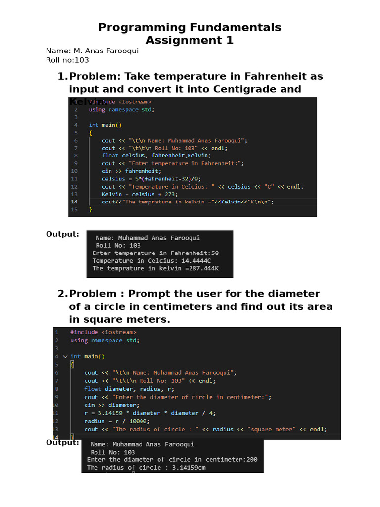 ANAS Lab Task (PF Theory) | PDF | Computer Programming