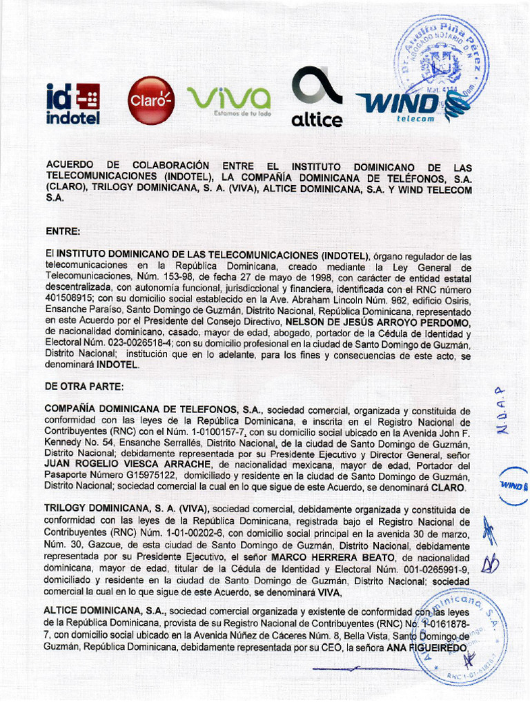 Acuerdo de Colaboracion Proteccion Ninas Ninos y Adolescentes Firmado y ...