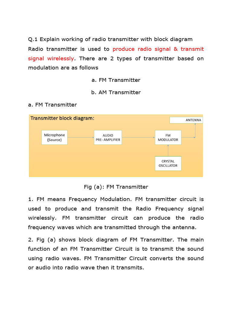 Transmitters | PDF | Transmitter | Radio