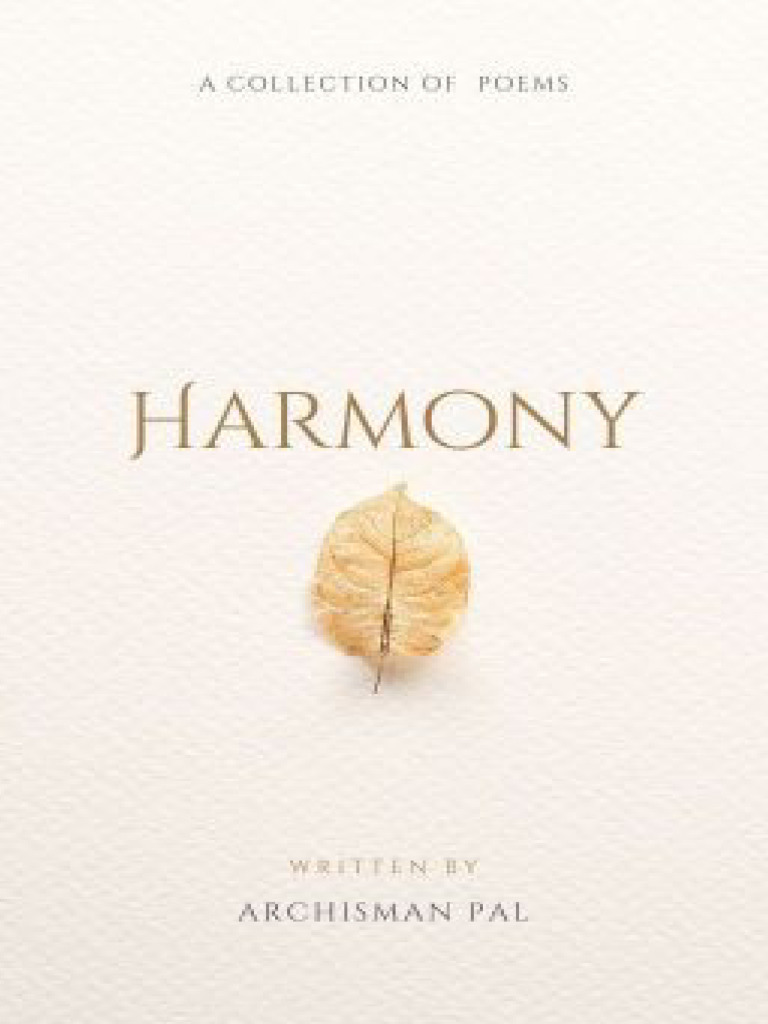 Harmony - A Collection of Poems | PDF | Feeling | Psychology