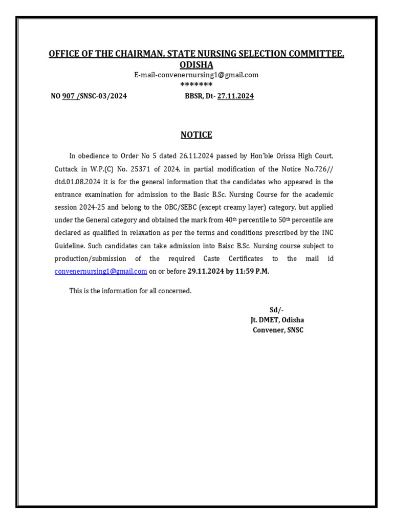 NOTICE_REGARDING_SUBMISSION_OF_SEBC__OBC_CERTIFICATE_FOR_ADMISSION_INTO ...